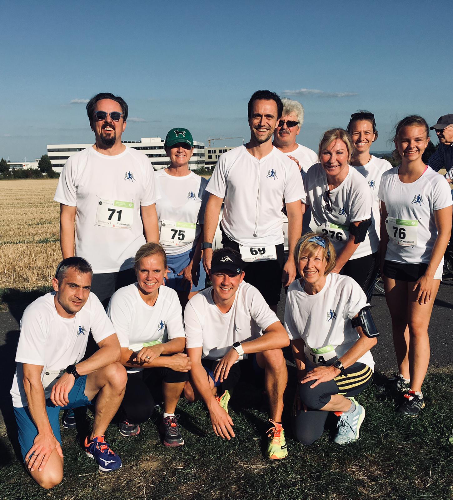 Vorbereitung auf den After Work Run Bad Homburg Firmenlauf